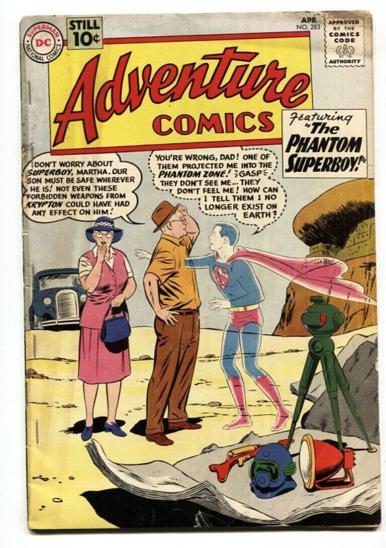 Adventure Comics #283 First General Zod First Phantom Zone G | Comic ...