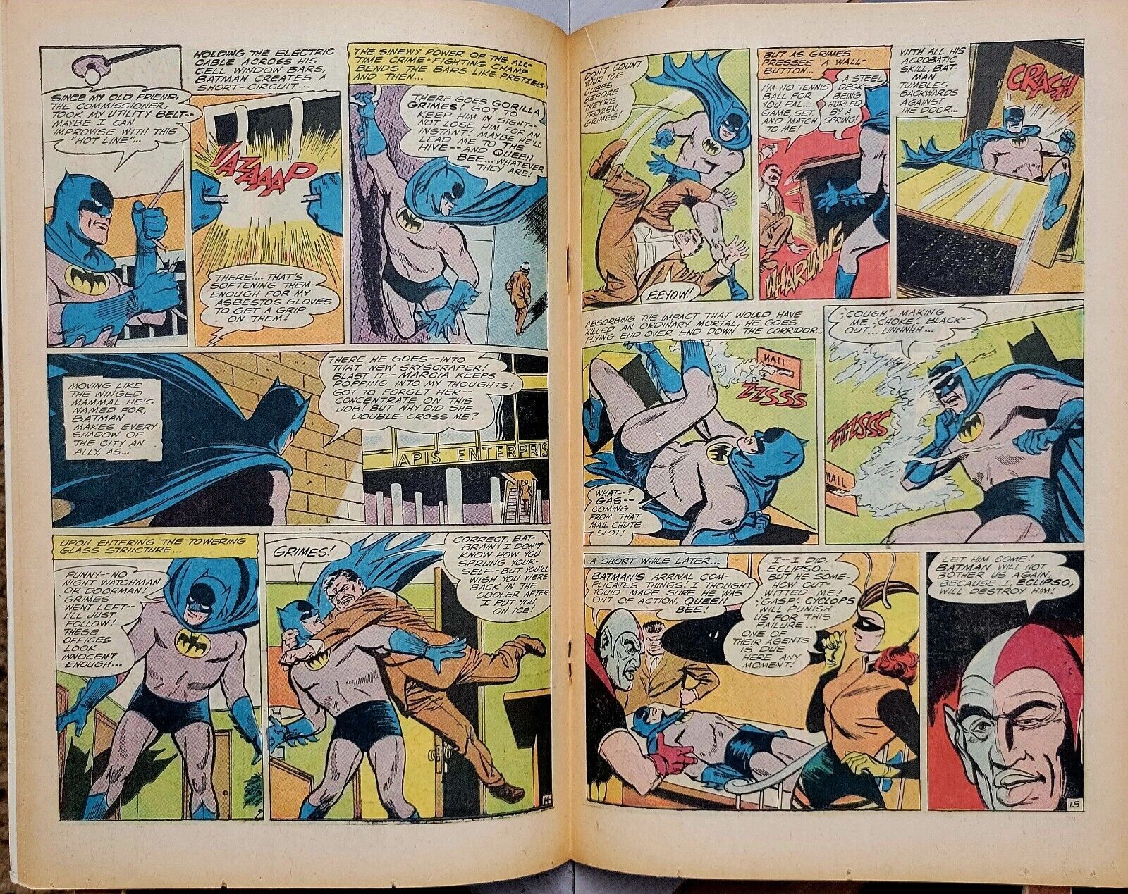 Brave & the Bold #64 VG/FN (DC 1965) Batman/Eclipso/Queen BEE Spanking ...
