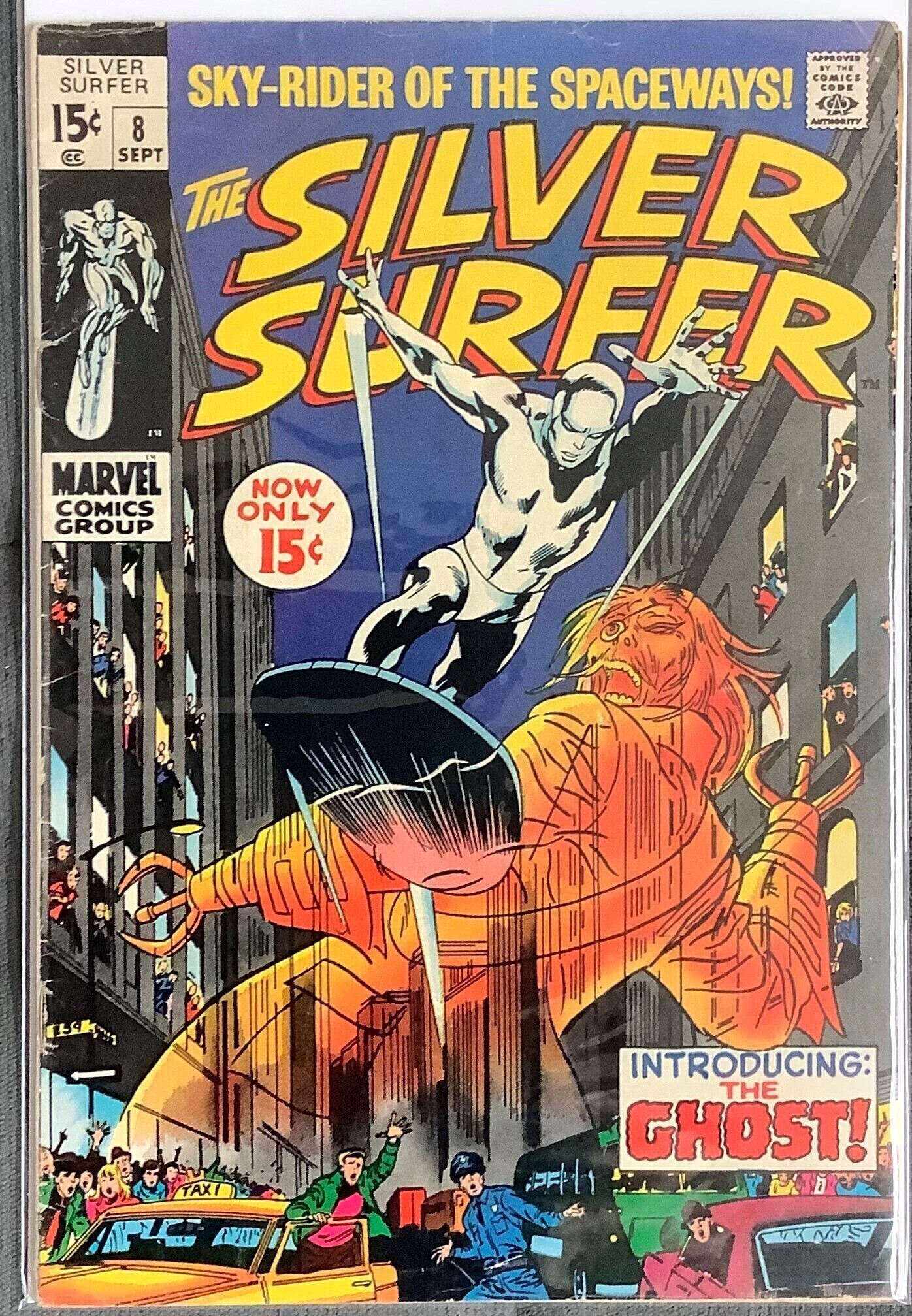 The Silver Surfer #8 (1969, Marvel) FN+ | Comic Books - Silver Age ...