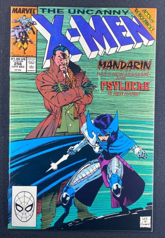 Uncanny X-Men (1981) #256 NM (9.4) 1st App Lady Mandarin Betsy Braddock ...