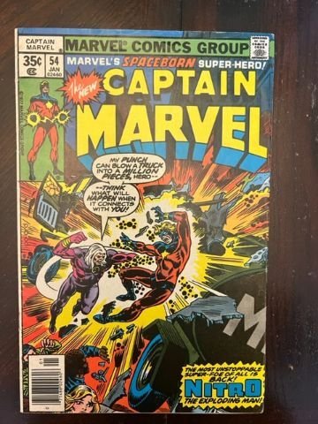 Captain Marvel #46 (1976) | Comic Books - Bronze Age, Marvel, Captain ...
