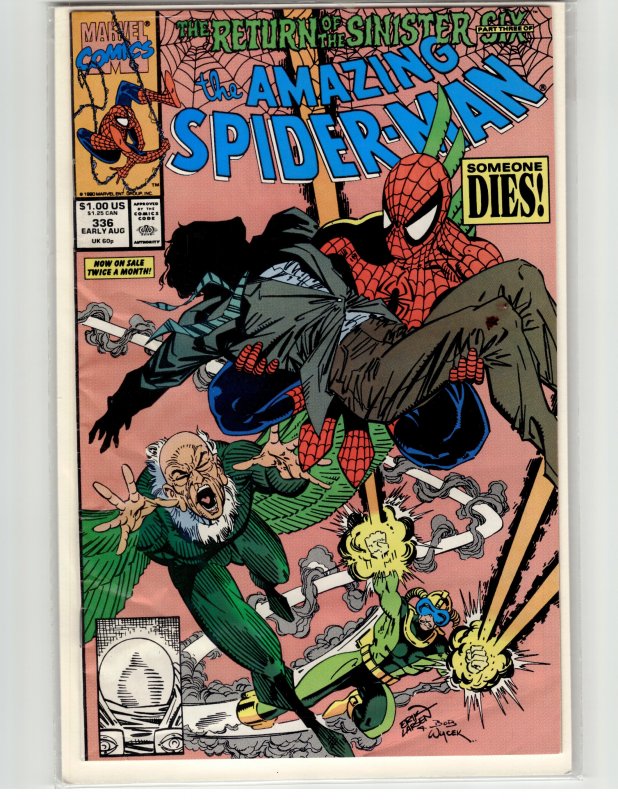 The Amazing Spider-Man #336 (1990) Spider-Man | Comic Books - Copper ...