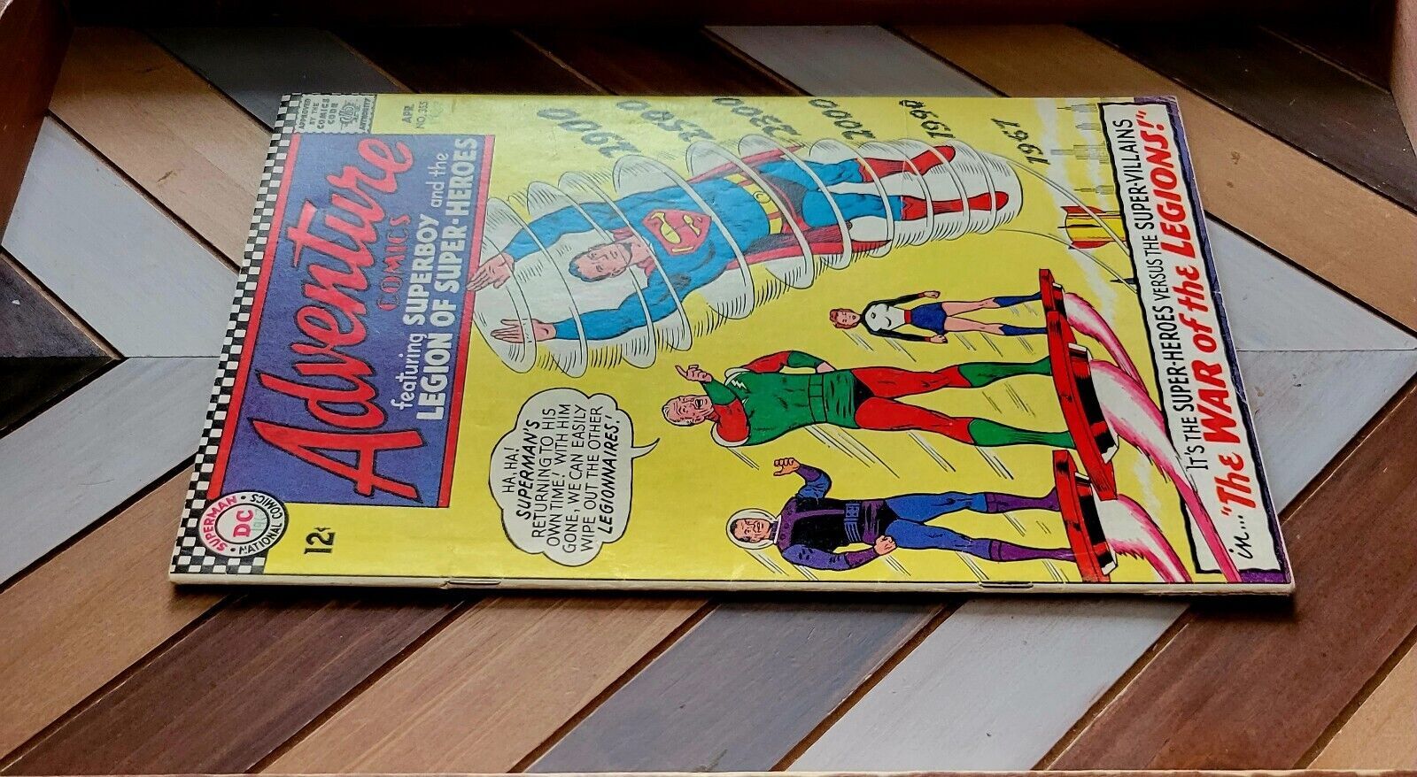 Adventure Comics #355 VG (DC 1967) SUPERBOY, LEGION of SUPER HEROES ...