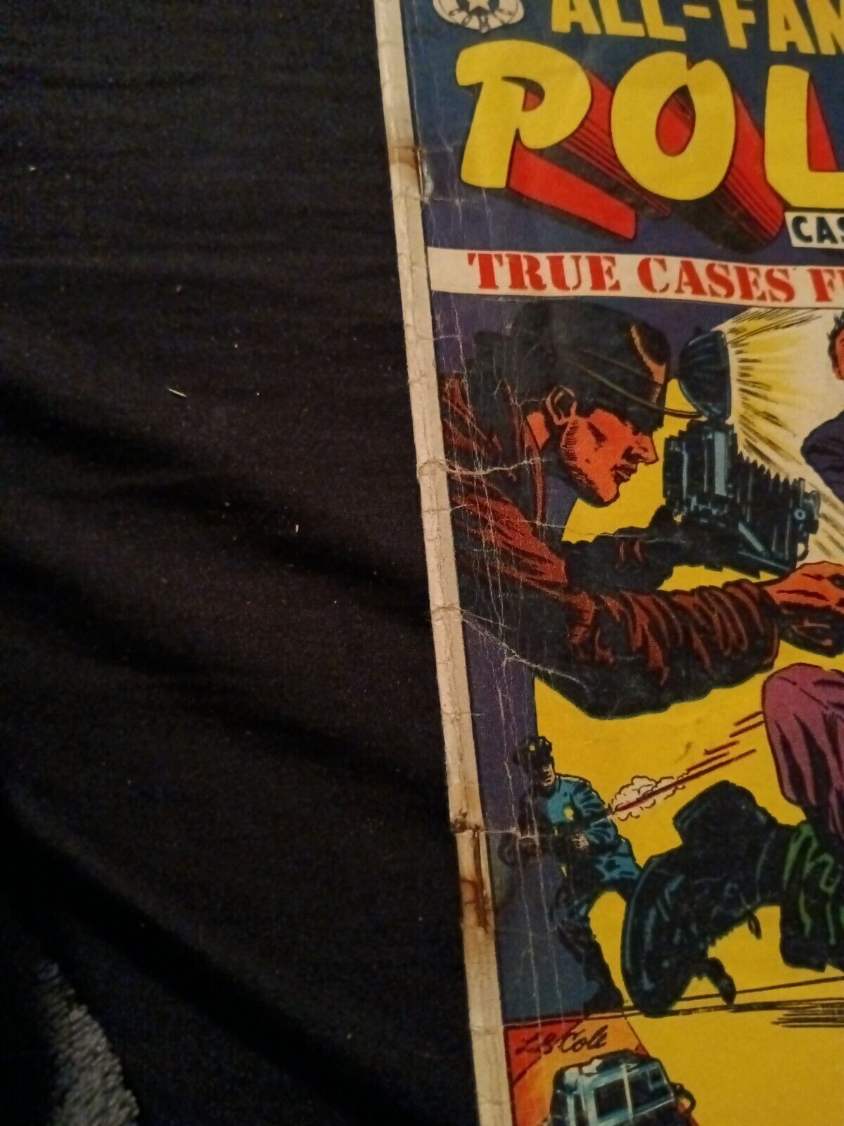 All-Famous Police Cases #9 1953-LB Cole cover Golden age pre code crime ...