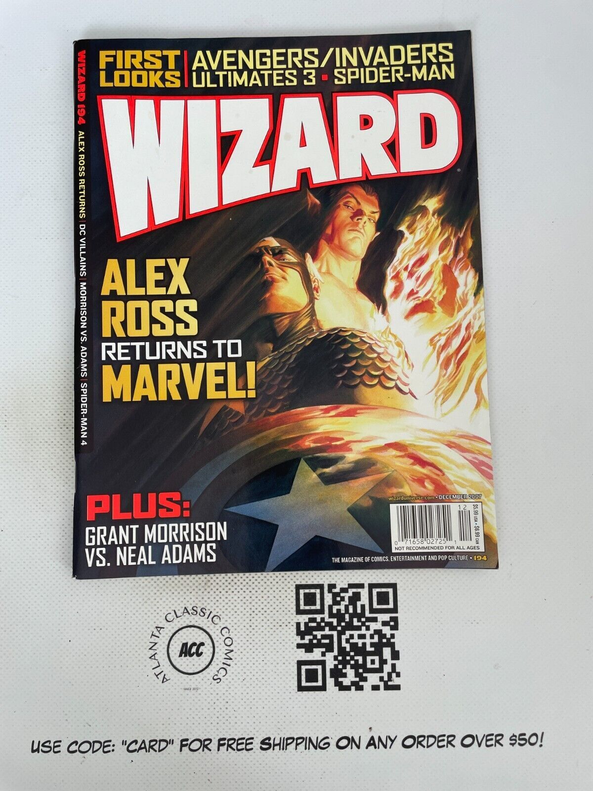 Wizard # 194 Comic Book Magazine Wolverine X-Men Storm Cyclops Angel ...
