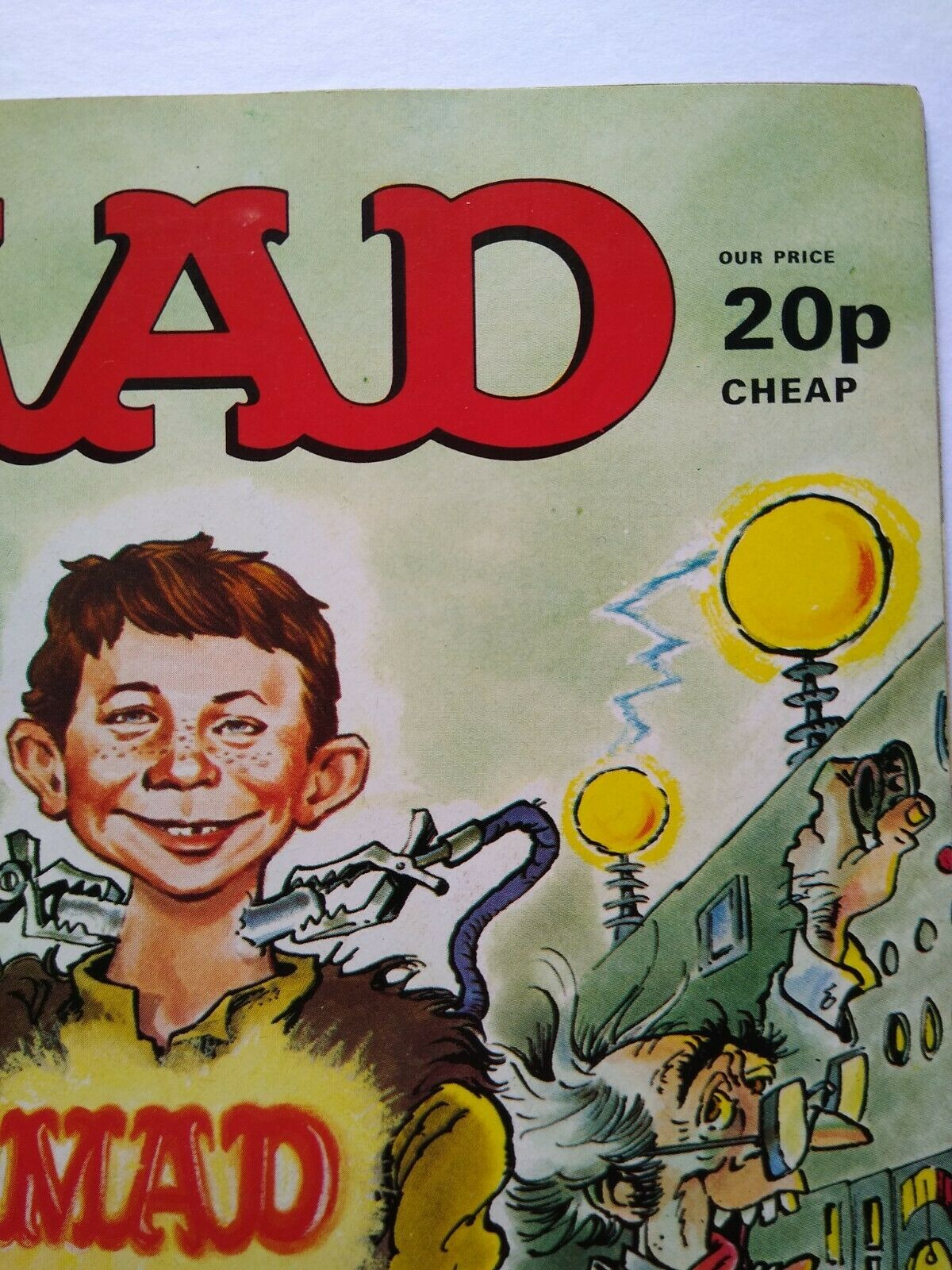 MAD Magazine British UK Edition No 169 Mad Scientist Cover MASH Columbo ...