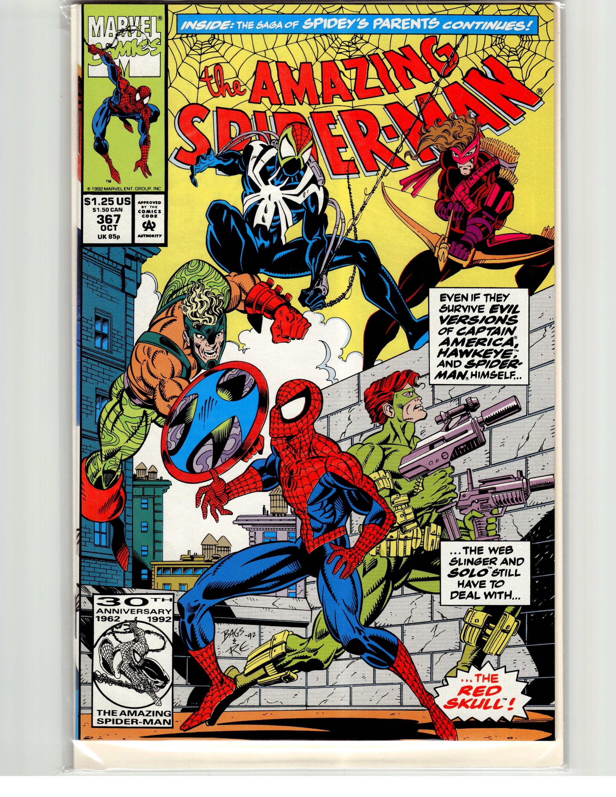 The Amazing Spider-Man #367 (1992) Spider-Man | Comic Books - Modern ...