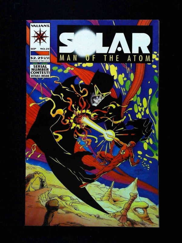 Solar Man Of The Atom #25 Valiant Comics 1993 Vf+ | Comic Books ...