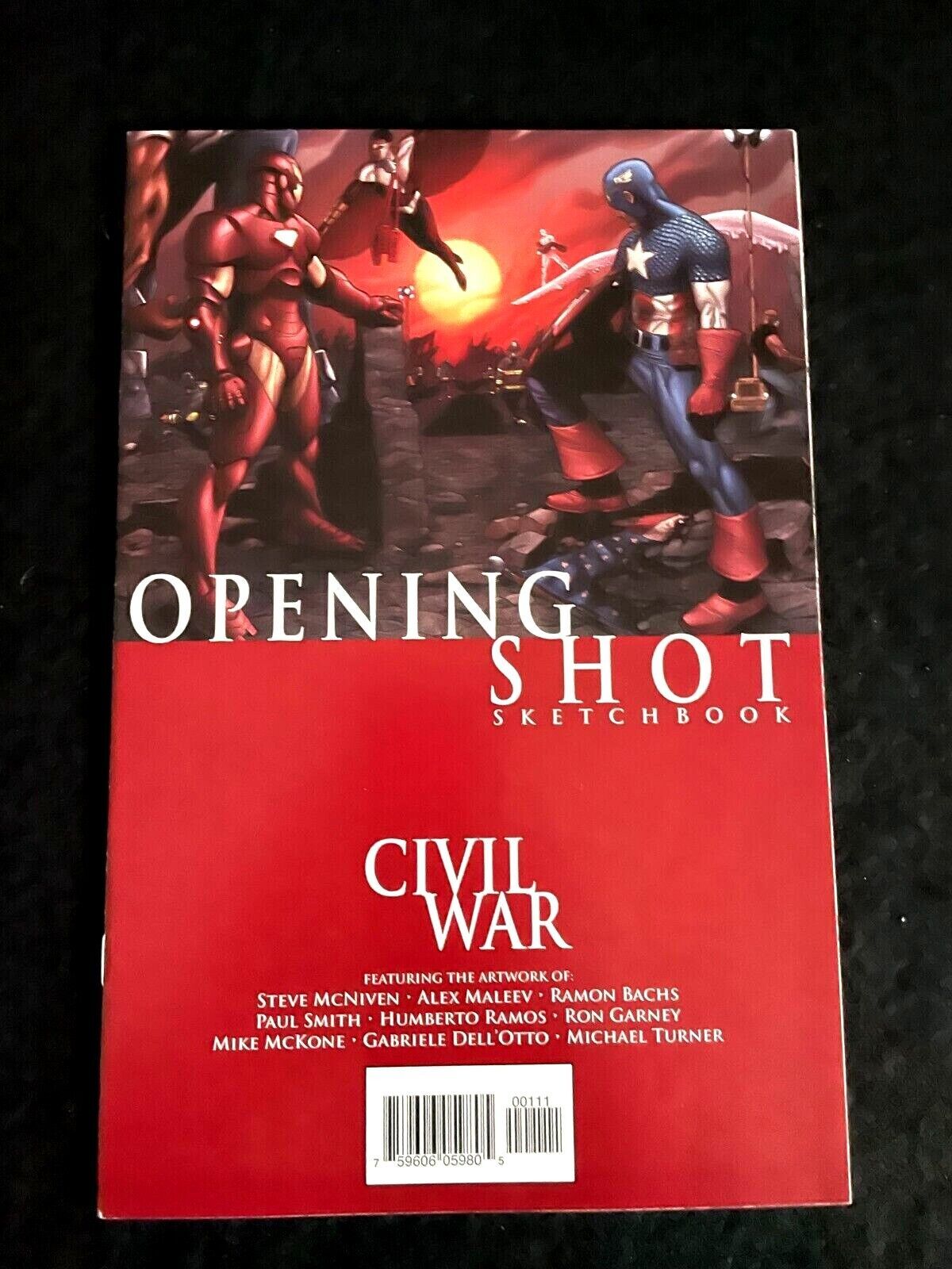 Civil War Opening Shot Sketchbook 2006 - VERY HIGH GRADE ...