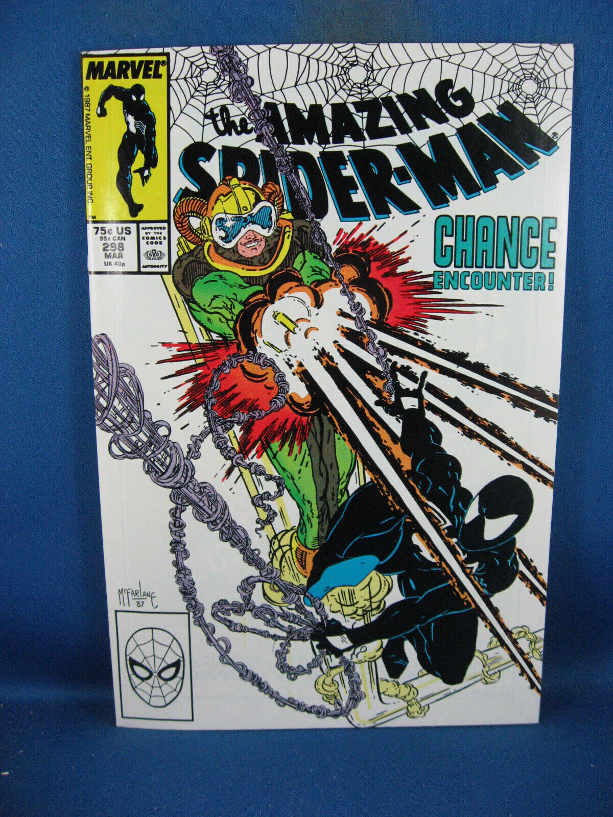 Amazing Spiderman 298 NM- 1st Eddie Brock (Venom) Double Signed ...