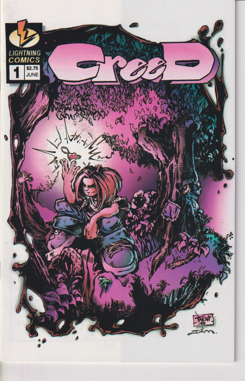 Lightning Comics! Creed! Issue #1! | Comic Books - Modern Age / HipComic