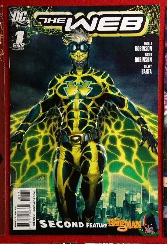 The Web 1-6 + One shot Comic Set, 7 comic lot, Dc 2009 | Comic Books ...