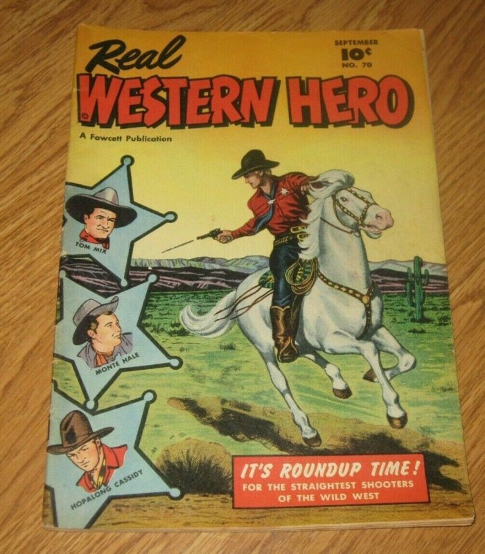 Real Western Hero #70 #(1) FN- 1949 Golden Age Comic Book Gunslingers ...