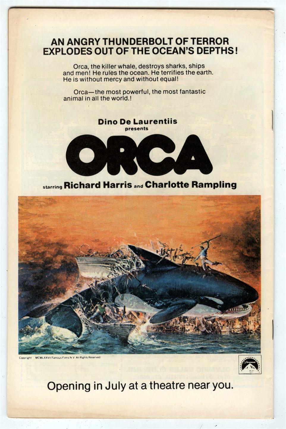 The Eternals #16 1st app of Dromedan the Brain-Snatcher 1977 Jack Kirby ...