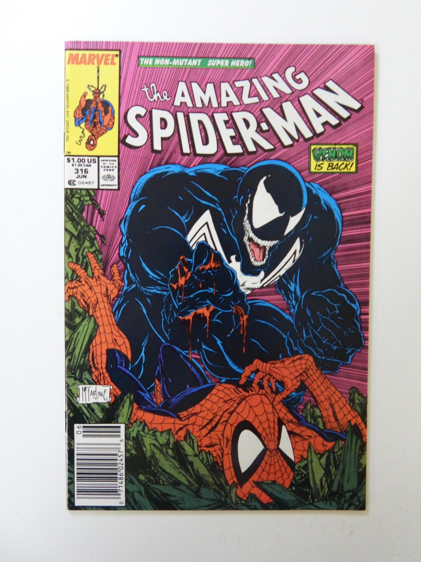The Amazing Spider-Man #316 Newsstand Edition (1989) NM- condition ...