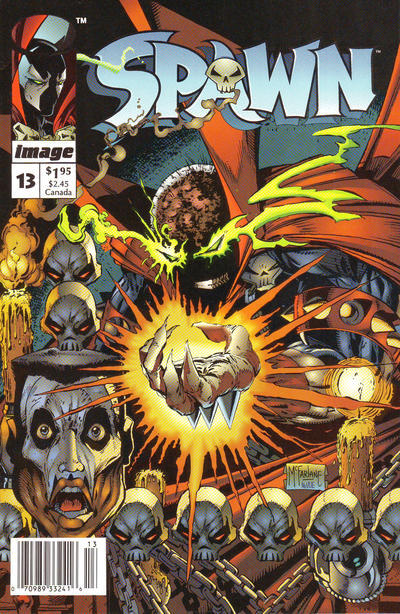 Spawn #13 (Newsstand) VF ; Image | Todd McFarlane With Walt Simonson ...