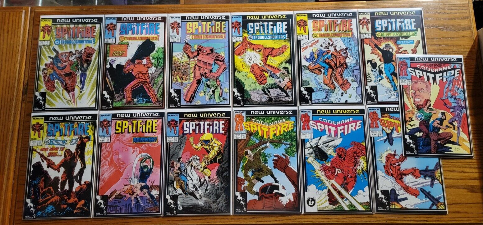 Spitfire and the Troubleshooters 1-13 Complete Set Run! ~ NEAR MINT NM ...