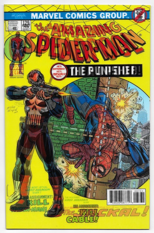 Despicable Deadpool #287 | ASM #129 Lenticular 3D Homage Variant ITC312 ...