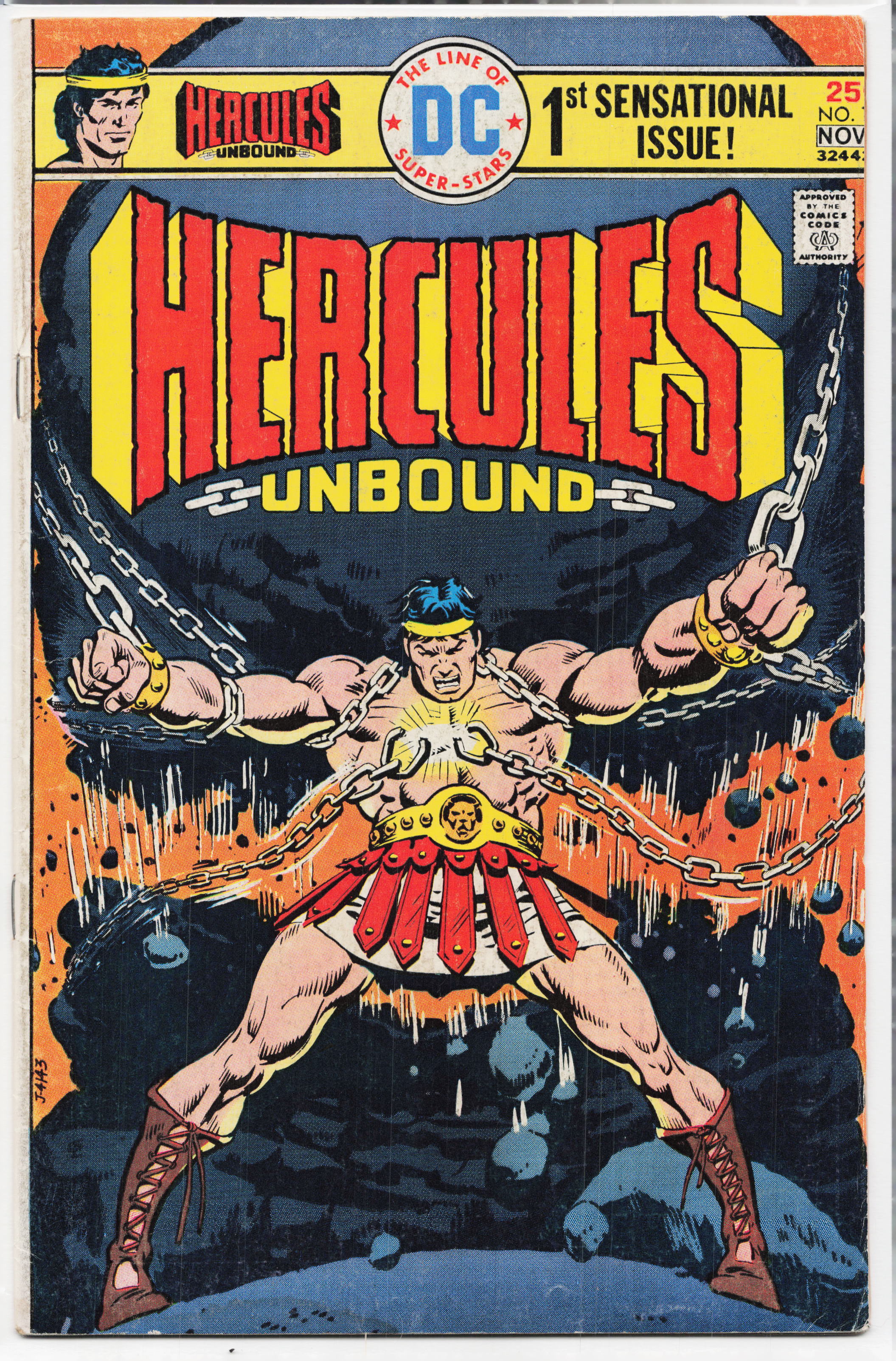 Hercules Unbound #1 (1975) Hercules Unbound | Comic Books - Bronze Age ...