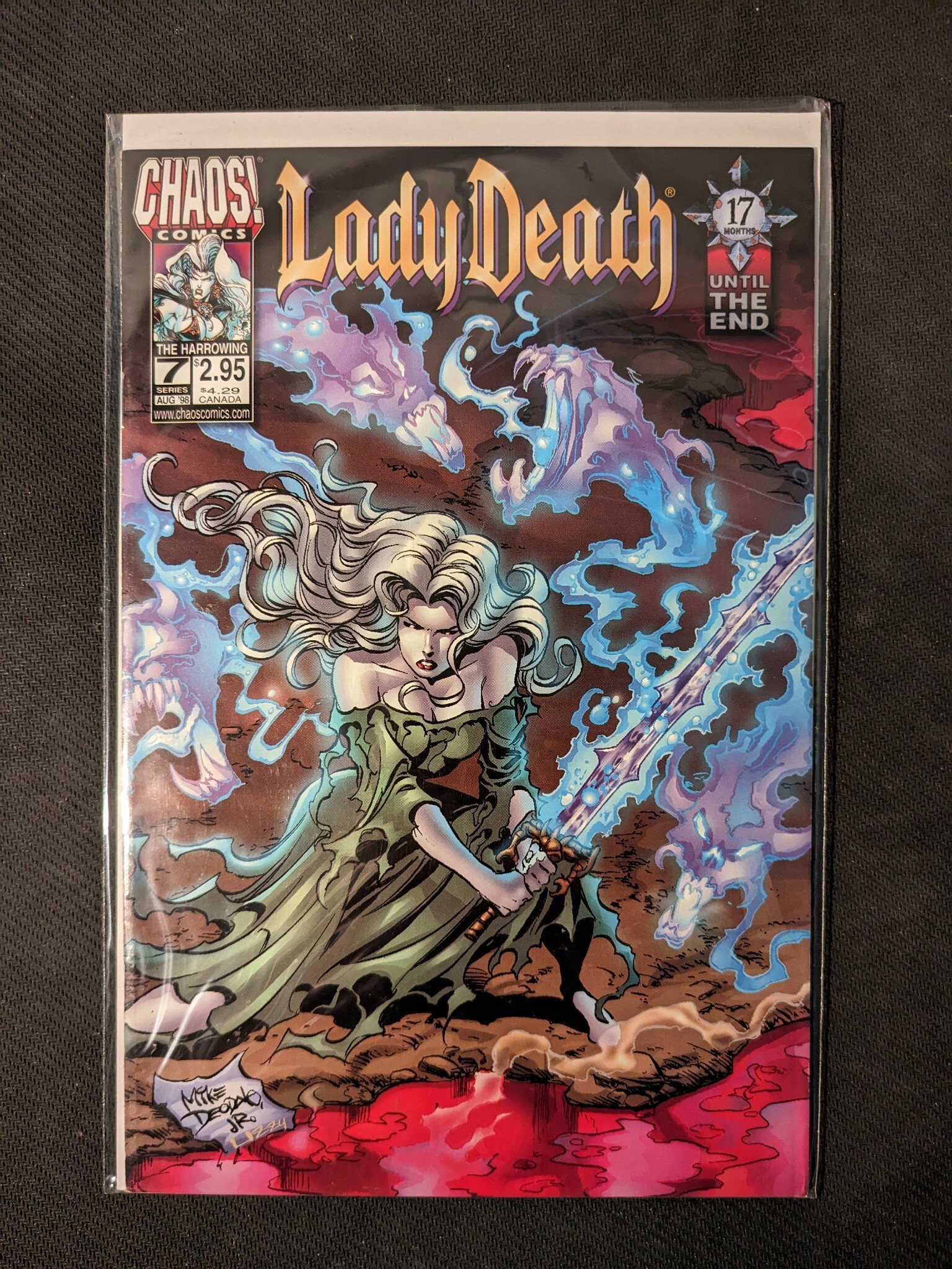 Lady Death #7 (1998) | Comic Books - Modern Age, Chaos! Comics / HipComic