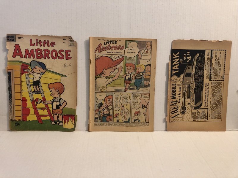 Little Ambrose #1 Super Rare Archie Comics 1958 One Shot | Comic Books ...