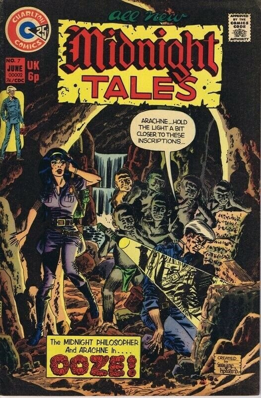 Midnight Tales #7 ORIGINAL Vintage 1974 Charlton Comics | Comic Books ...