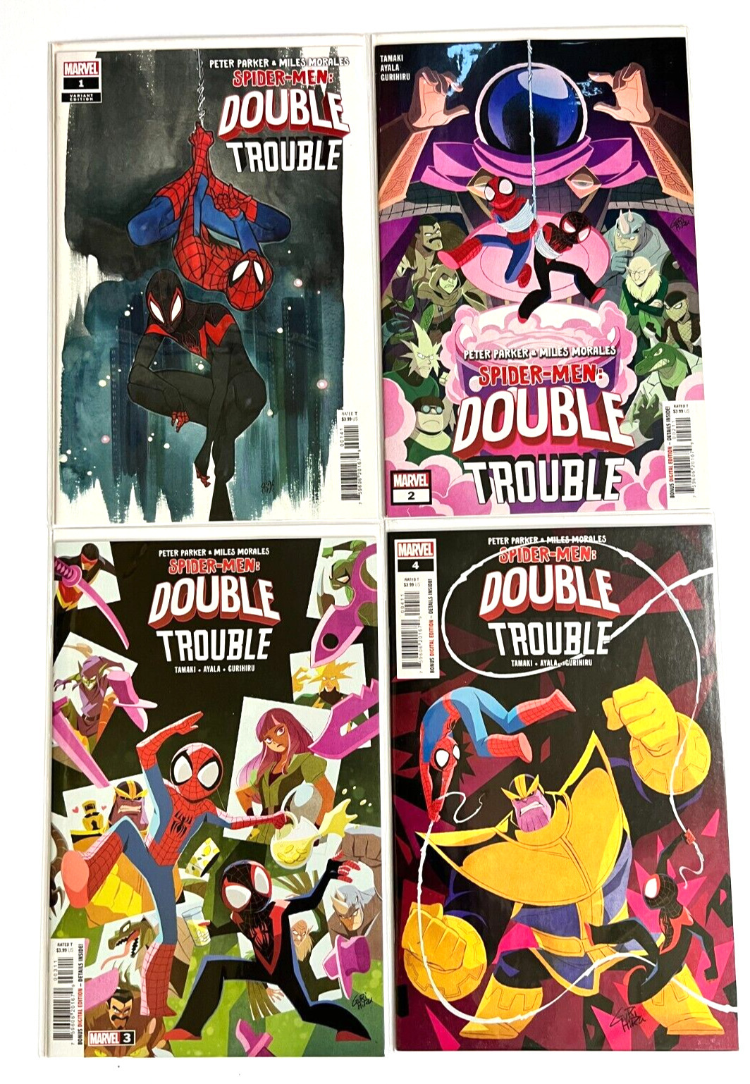 Peter Parker & Miles Morales: Spider-Men Double Trouble #1-4 NM/NM+ ...