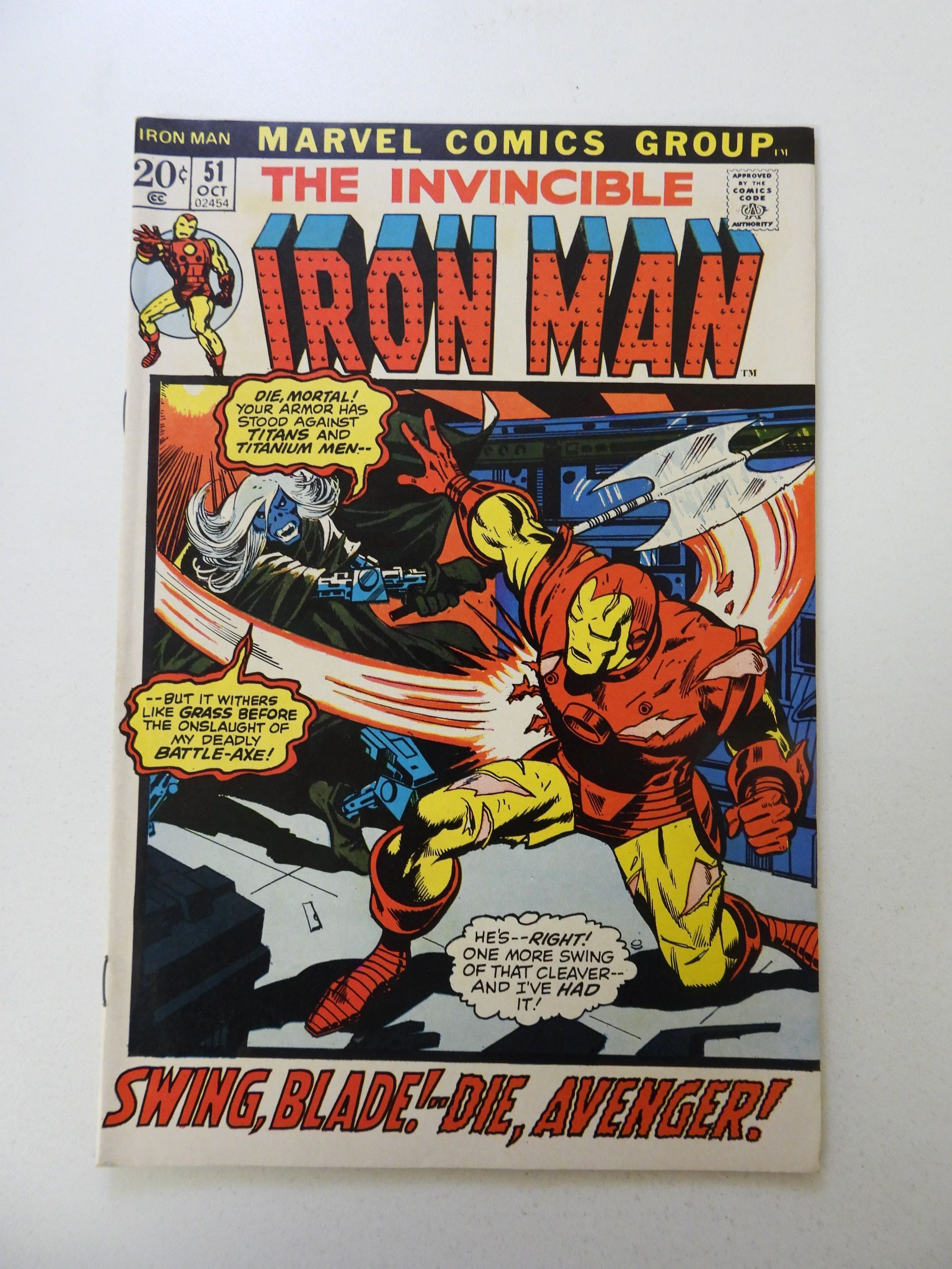 Iron Man #51 (1972) VF- condition | Comic Books - Bronze Age, Marvel ...