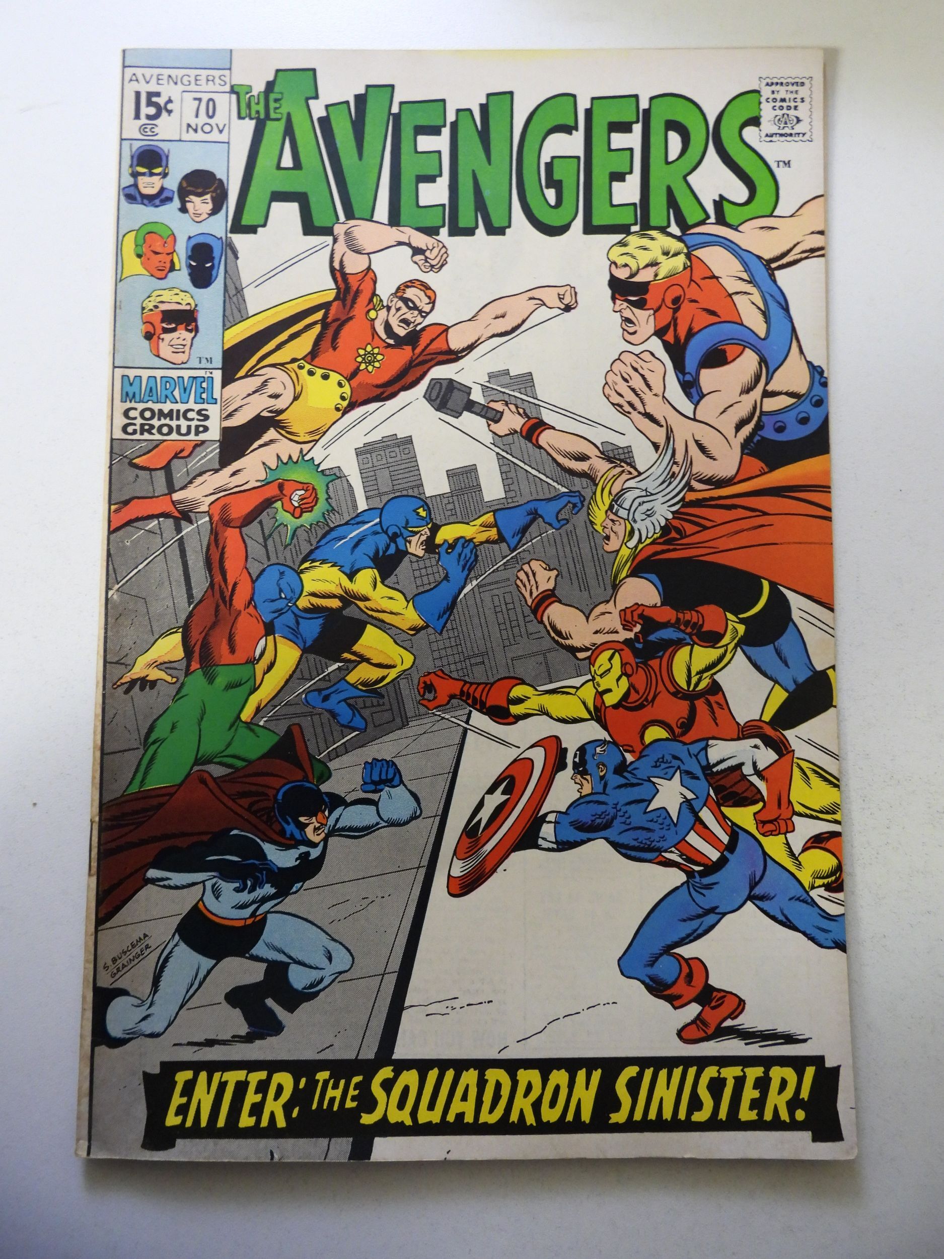 The Avengers #70 (1969) FN Condition | Comic Books - Silver Age, Marvel ...