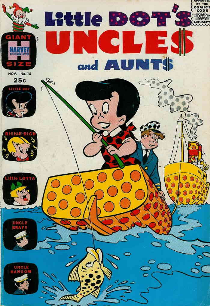 Little Dot's Uncles and Aunts #15 GD ; Harvey | low grade comic All ...