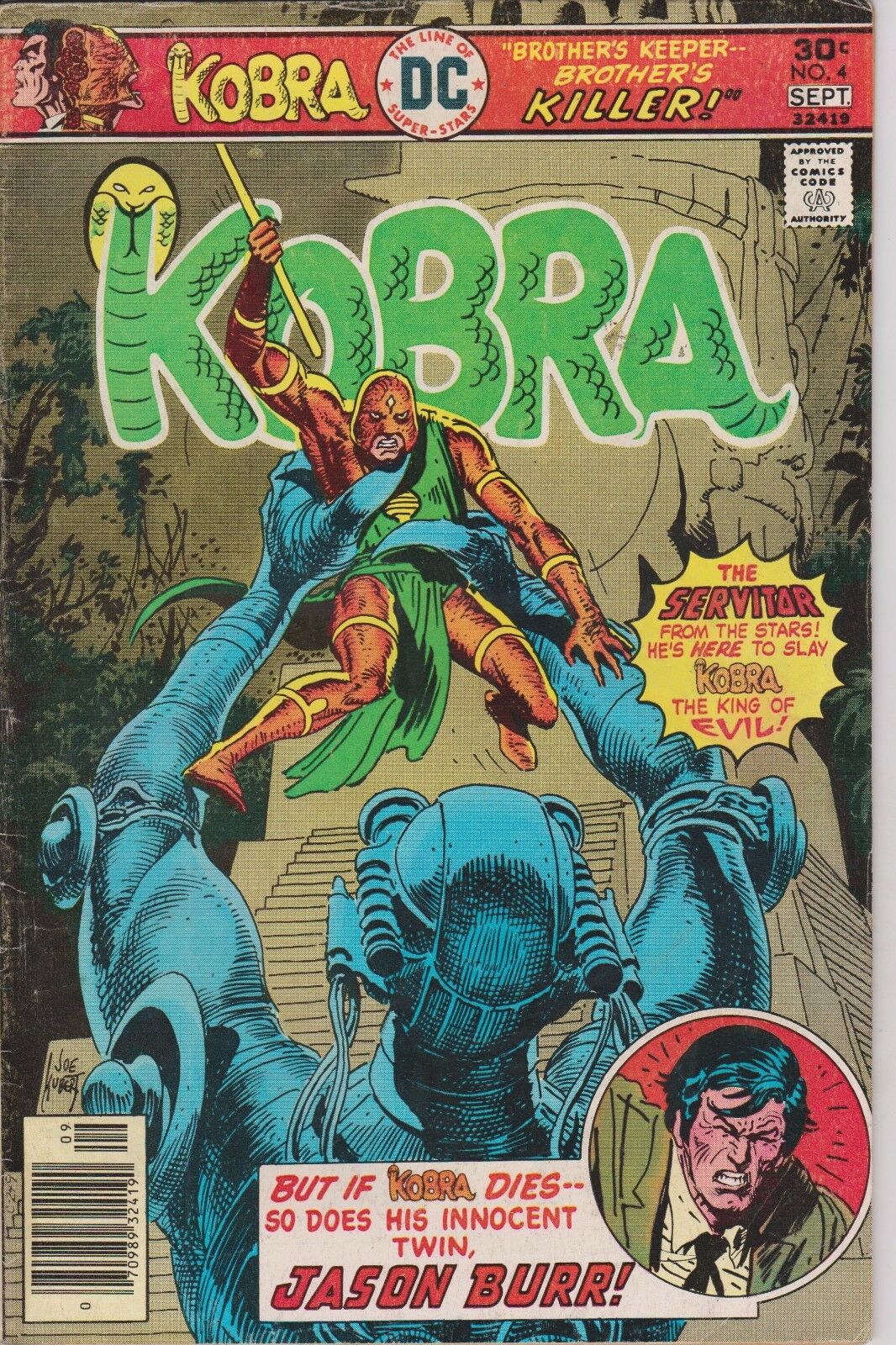 DC Comics! Kobra! Issue #4! | Comic Books - Bronze Age, DC Comics ...