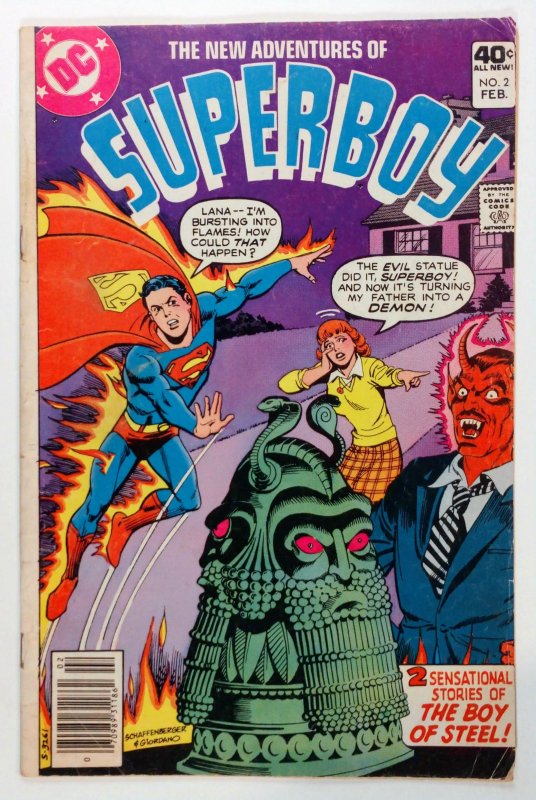 The New Adventures of Superboy #2 (1980) | Comic Books - Bronze Age, DC ...