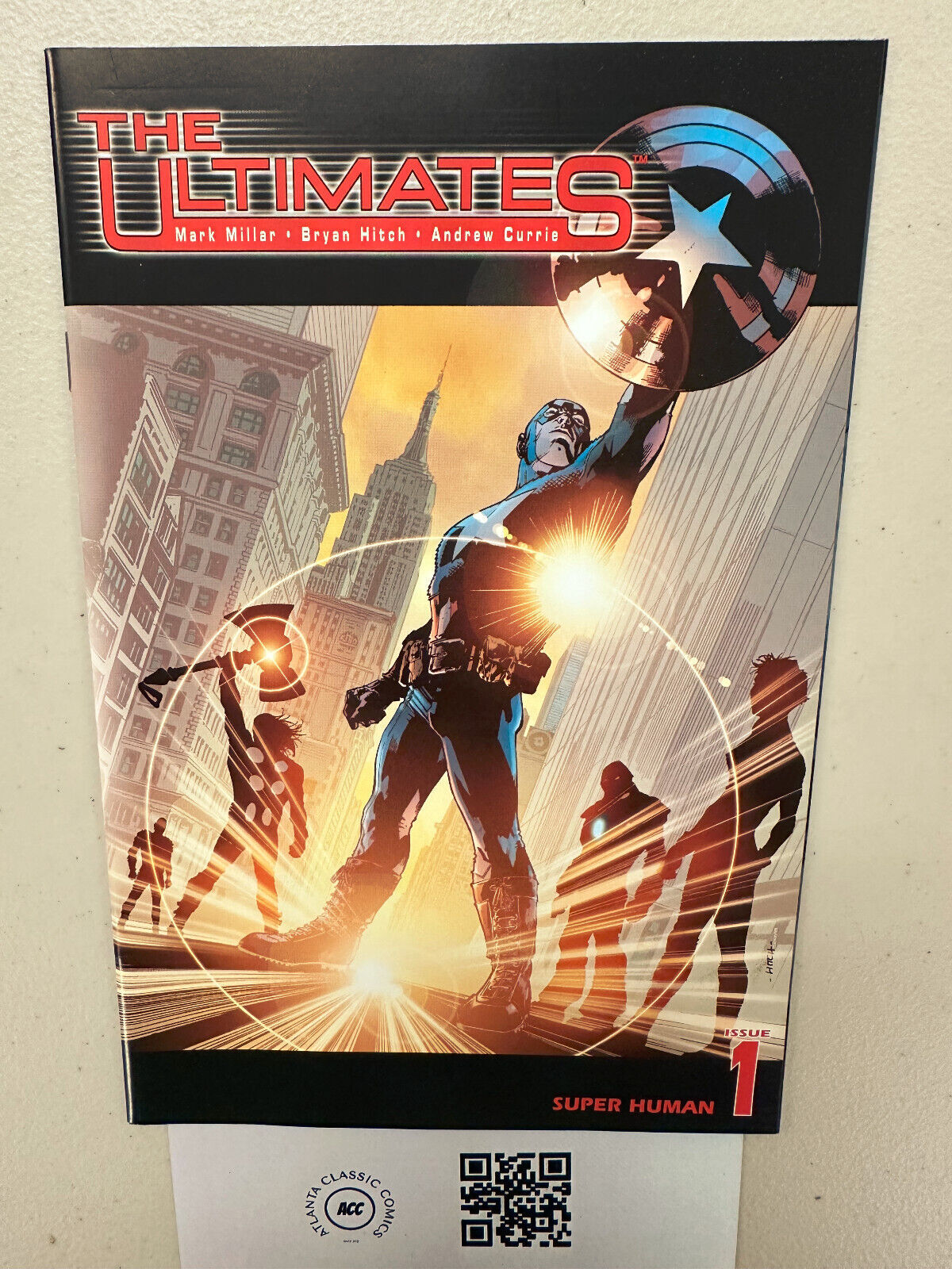 The Ultimates #1 NM Marvel Comic Book Nick Fury Captan America Thor ...