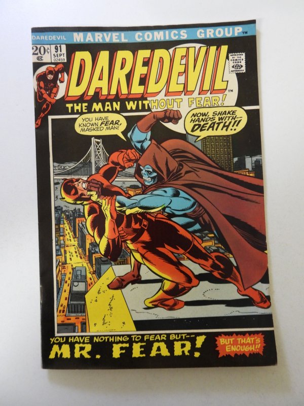 Daredevil #91 (1972) FN/VF condition | Comic Books - Bronze Age, Marvel ... Daredevil #91 (1972) FN/VF condition | Comic Books - Bronze Age, Marvel ...
