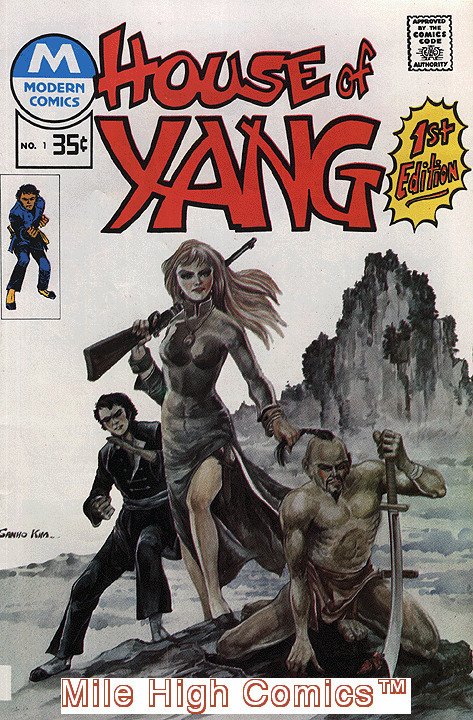 HOUSE OF YANG (1975 Series) #1 MODERN Fair Comics Book | Comic Books ...