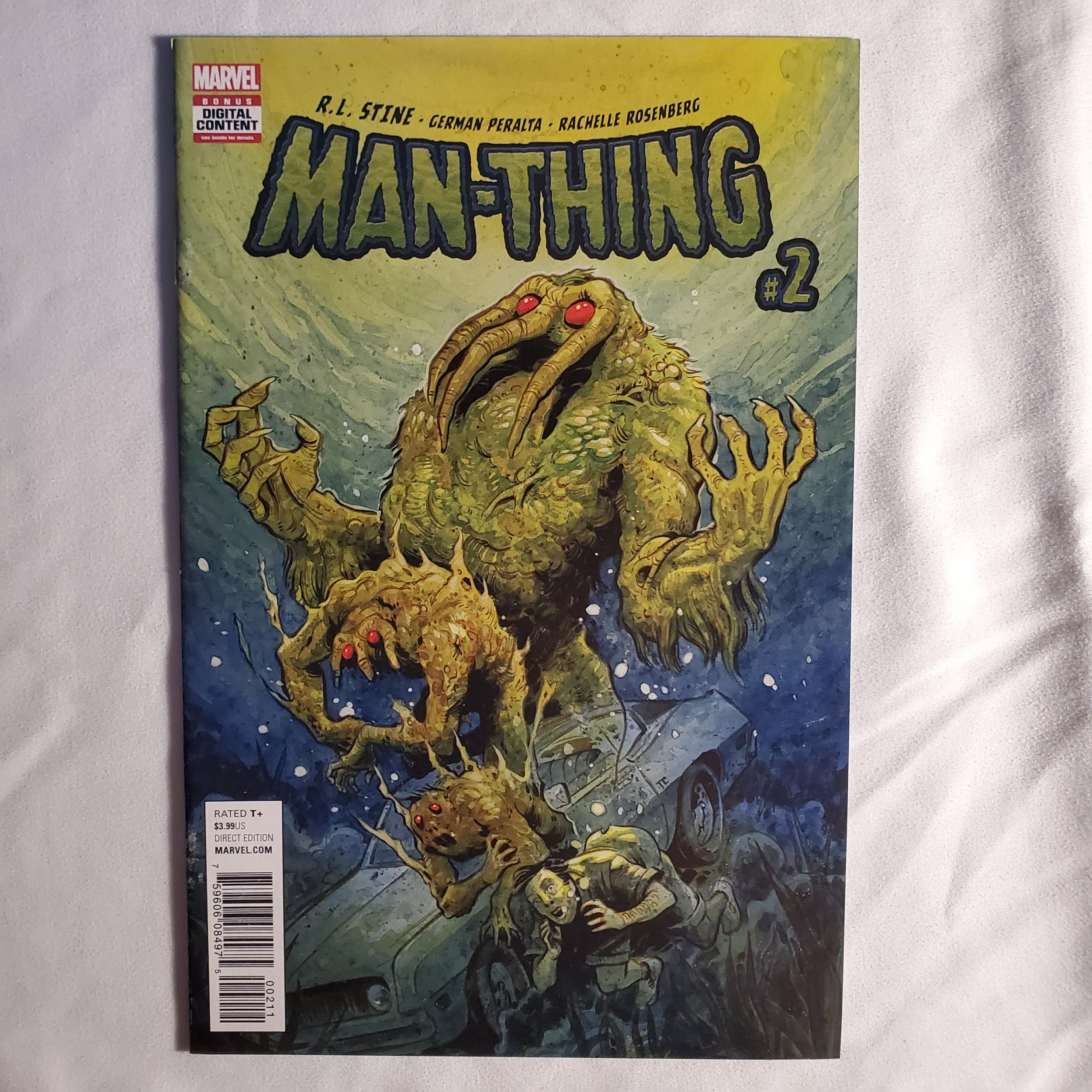Man-Thing 2 Very Fine- Cover by Tyler Crook | Comic Books - Modern Age ...