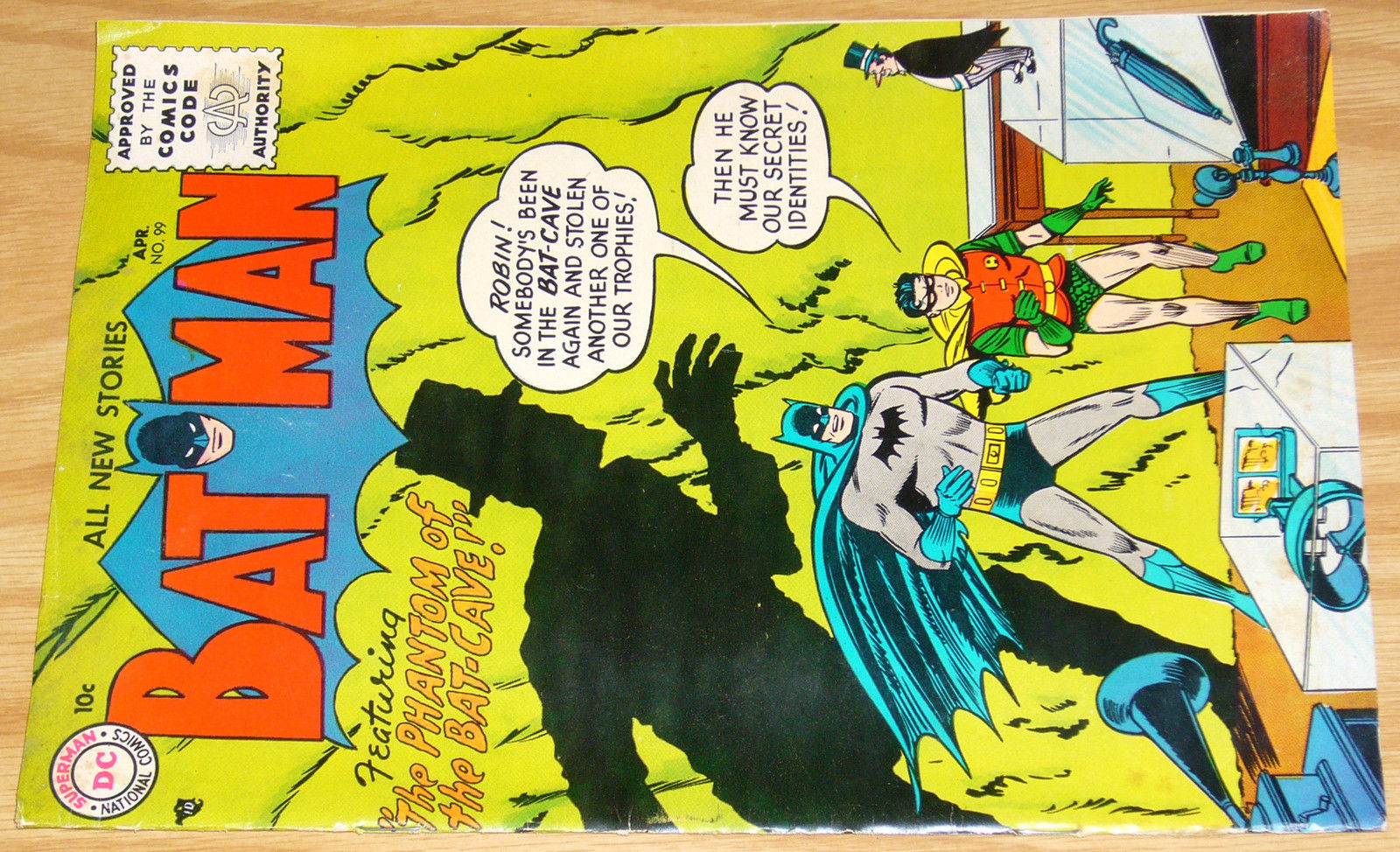 Batman #99 VG+ april 1956 - last appearance of golden age penguin - dc ...