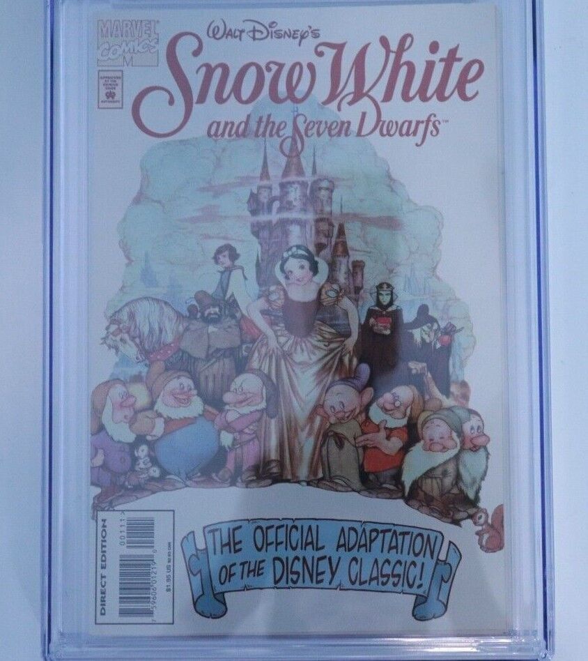 Snow White and the Seven Dwarfs #1 CGC 9.4 Marvel 1995 Walt Disney ...