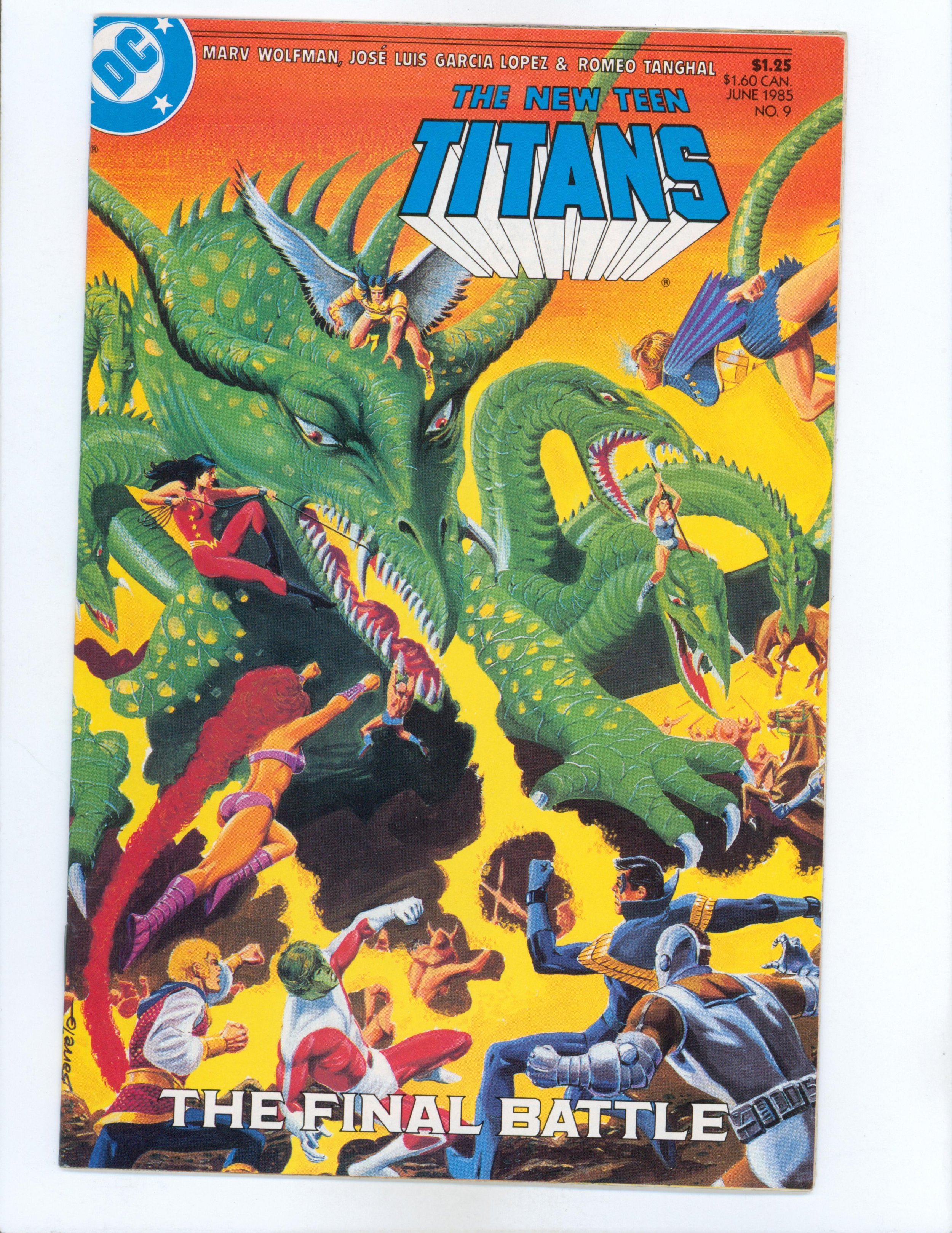 The New Teen Titans 9 (1985) 1st appearance of Kole | Comic Books ...