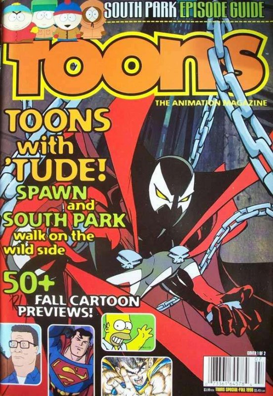 Toons: The Animation Magazine #1A FN ; Wizard | Spawn Mike Wieringo | Comic Books - Modern Age ...