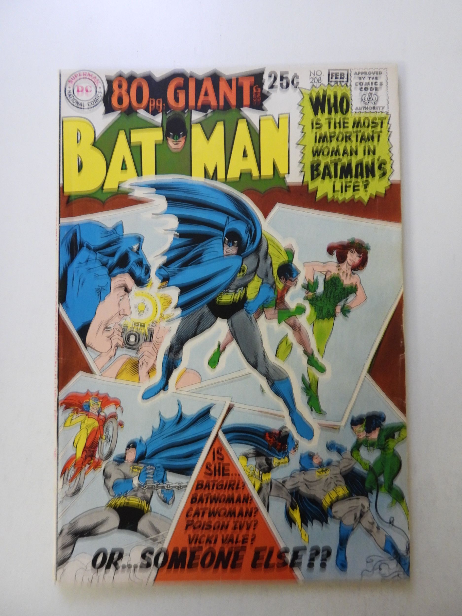 Batman #208 (1969) FN+ condition | Comic Books - Silver Age, DC Comics ...