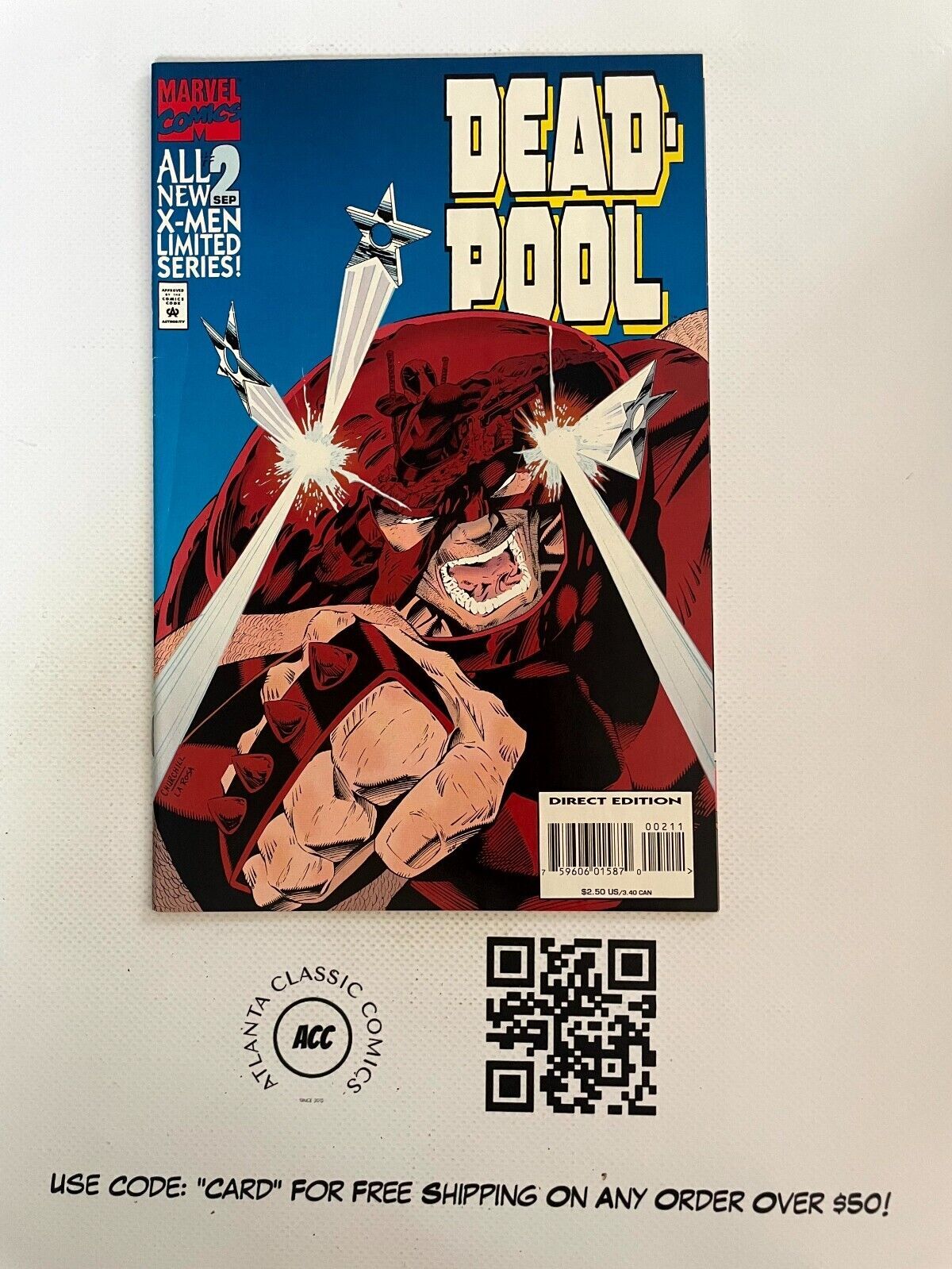Deadpool Complete Marvel Comics LTD Series # 1 2 3 4 NM X-Men X-Force ...
