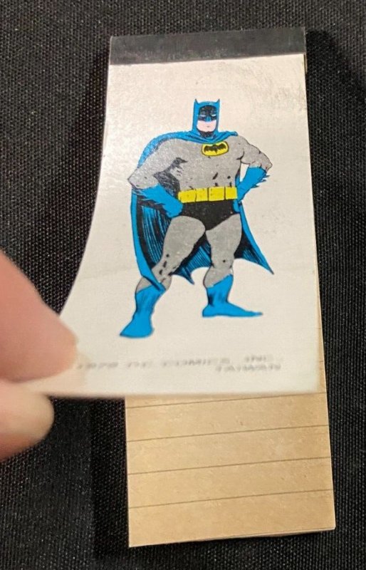 Vintage 1979 DC Comics 1.5" X 4" Mini Note PAD Batman | Comic Books ...