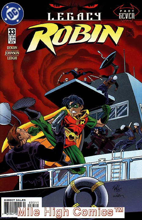 ROBIN (1993 Series) (DC) #33 Very Good Comics Book | Comic Books ...