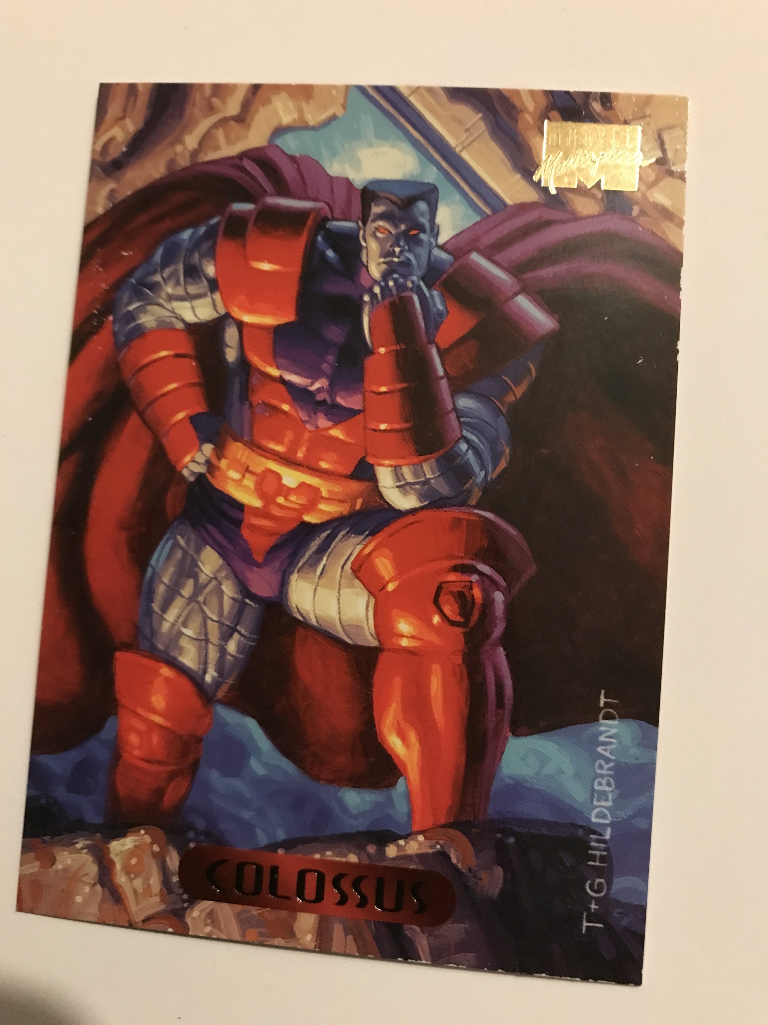 COLOSSUS #24 card : 1994 Marvel Masterpieces, NM; Hilderbrandt art ...