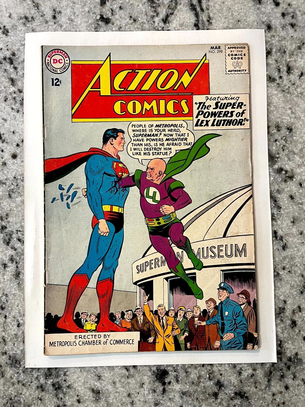 Action Comics #298 VG/FN DC Comic Book Bizarro Lois Lane Superman ...
