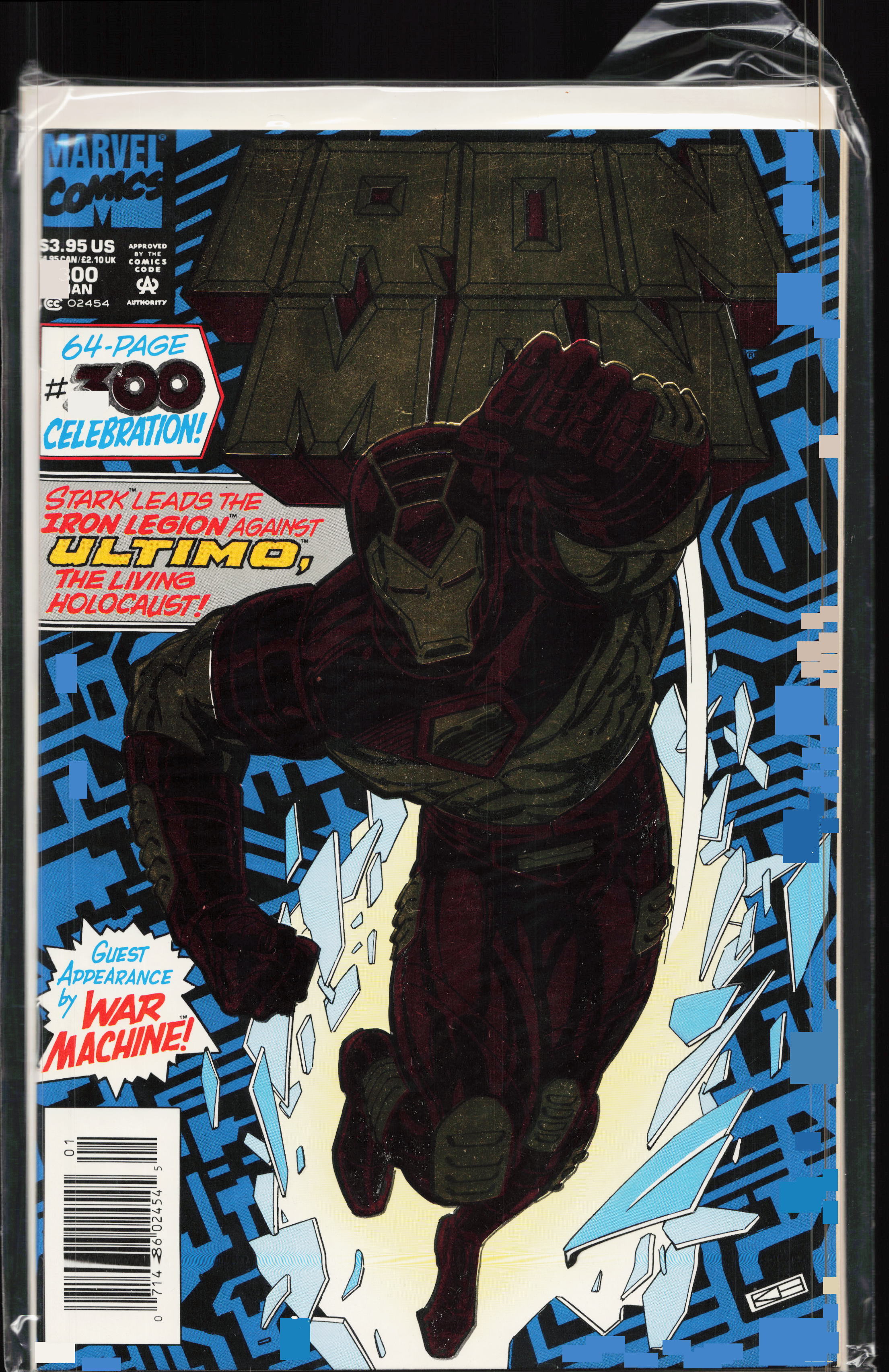 Iron Man #300 Foil Embossed Cover (1994) Iron Man | Comic Books ...