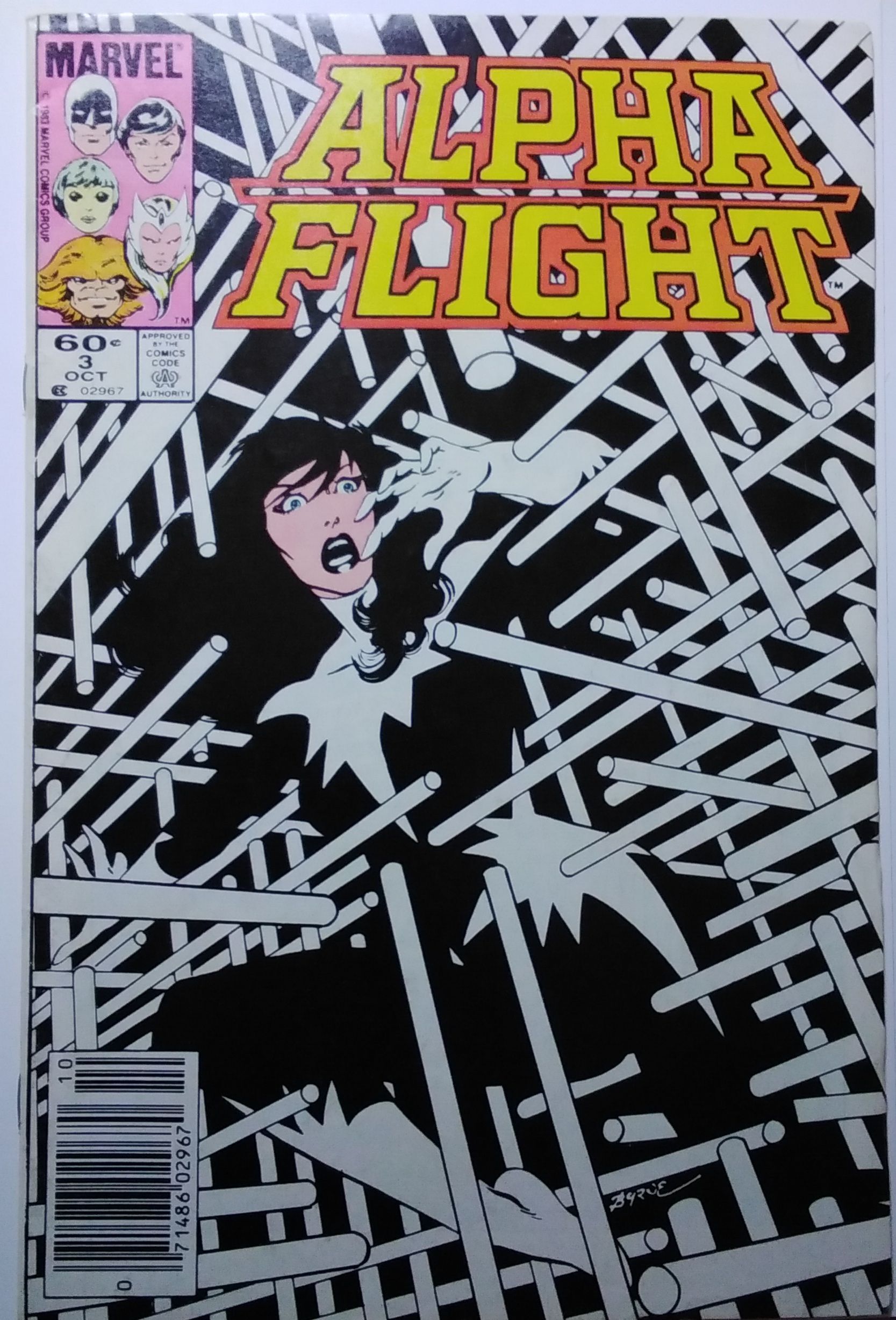 Alpha Flight #3 Newsstand Edition (1983) | Comic Books - Bronze Age ...