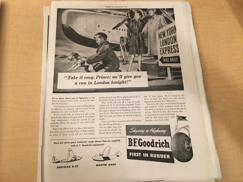 Homefront Magazine Ads World War II Loose Wartime Advertisements B8 ...