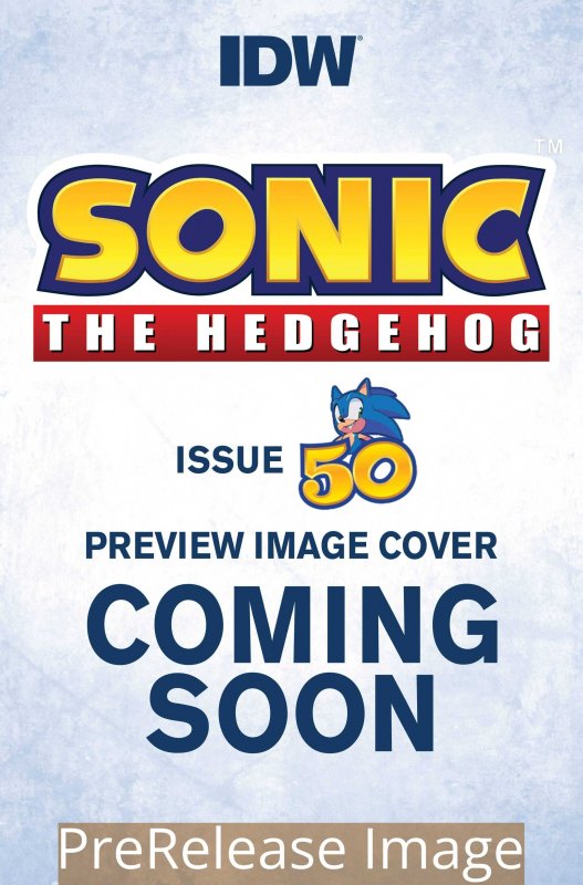 Sonic the Hedgehog (2018 Idw) #50 Variant 1:25 CVR D Hesse Presale-06/ ...
